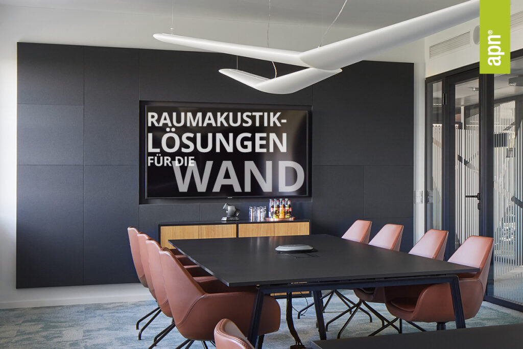 Wall absorbers - outstanding acoustic designs | apn acoustic solutions GmbH